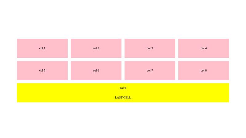 CSS only dynamic grids