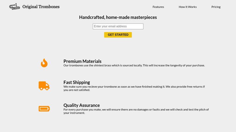 Build a Product Landing Page using HTML and CSS