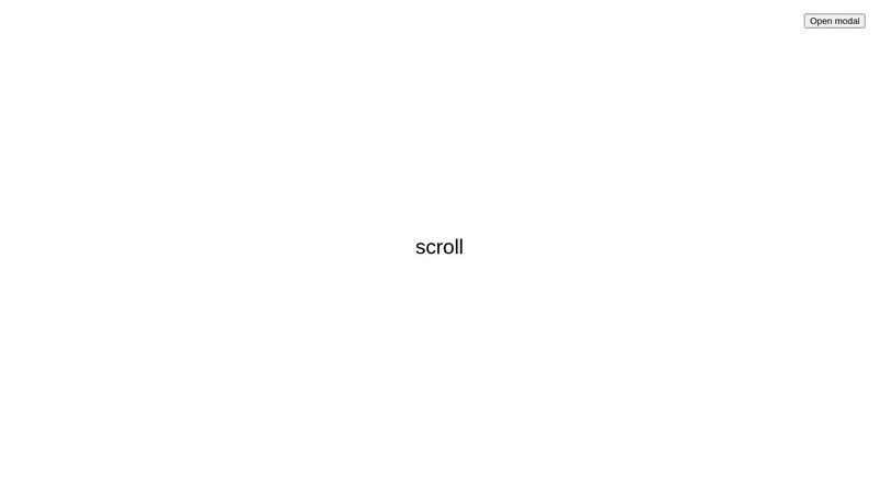 Horizontal scroll with GSAP ScrollTrigger in a modal
