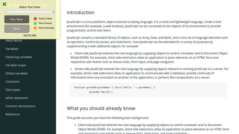 Technical-Documentation-Page-JS