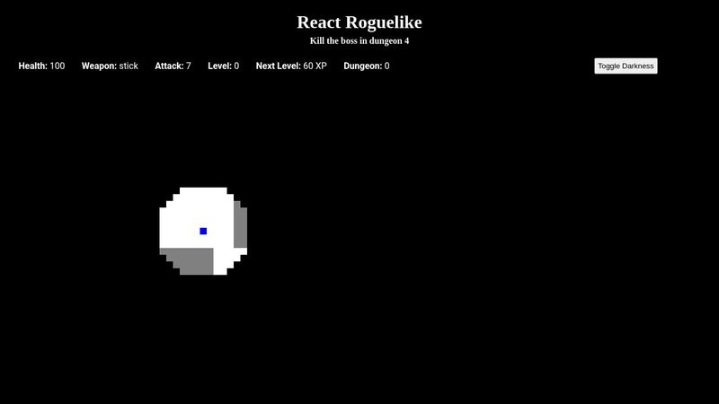 React Roguelike Example