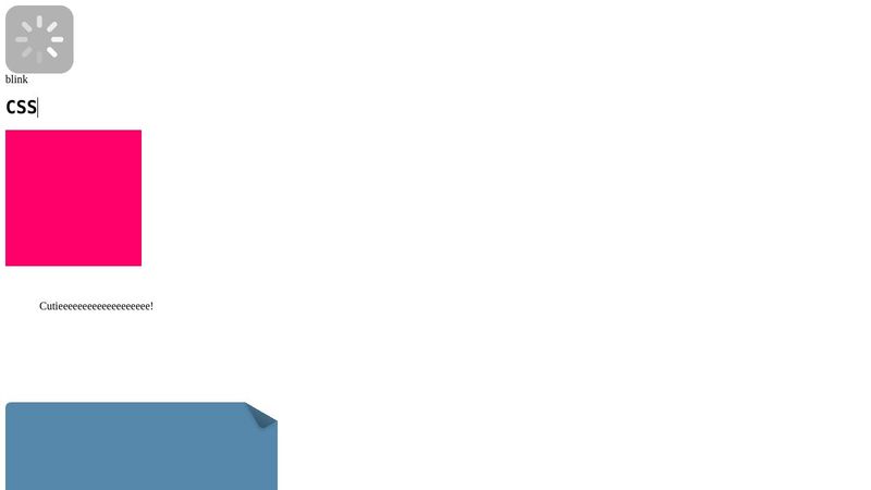 Loading / Blink / Type/ Color Tining/ Frosted glass effect/Folded corner effect/Scrolling hints