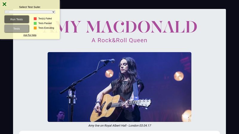 freeCodeCamp - Responsive Web Design Projects - Tribute Page