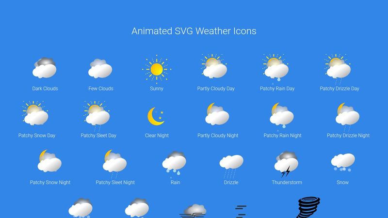 Animated Weather Icons