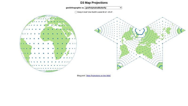 D3 Map Projections