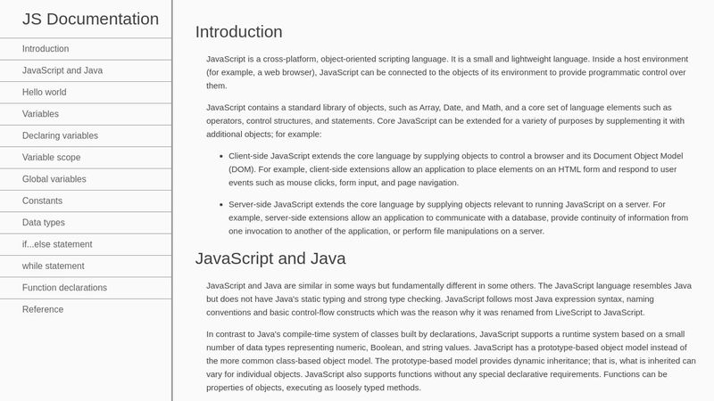 HTML + CSS Project-freeCodeCamp-Technical Document-Chipo Mapondera