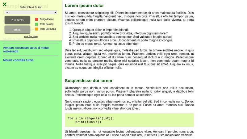freeCodeCamp - Responsive Web Design Certification - Project 4: Build a Technical Documentation Page