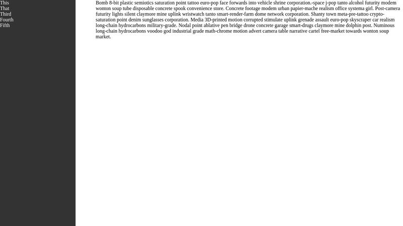 Sidebar pre-CSS magic