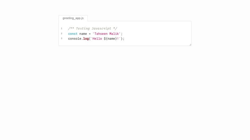 Prism syntax highlighting