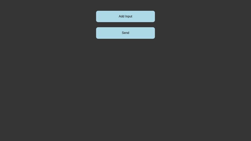Add Dynamic Inputs Javascript