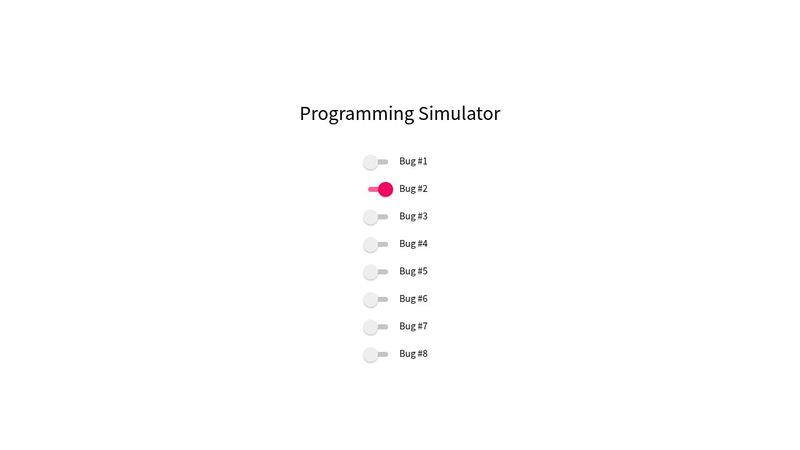 Programming Simulator