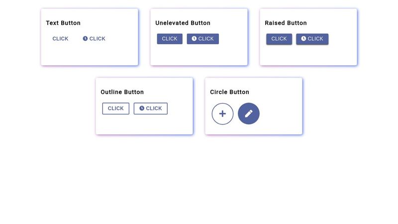 Efect ripple buttons