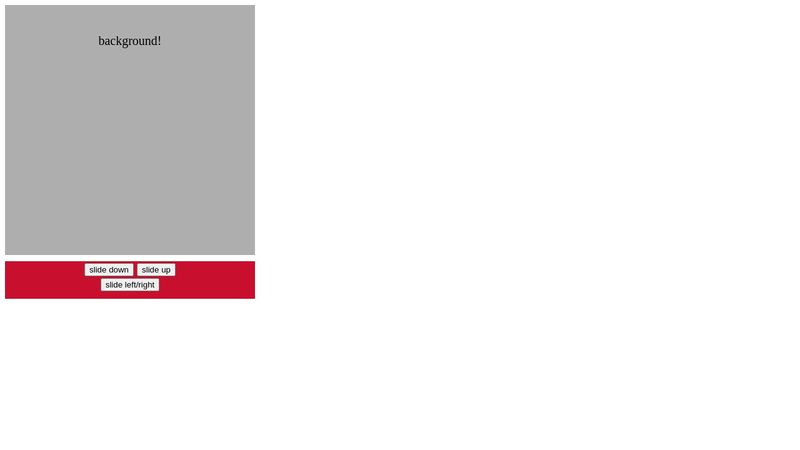 Div SlideUp and SlideDown with Jquery