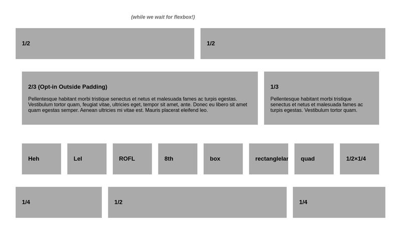 Don't Overthink It Grids