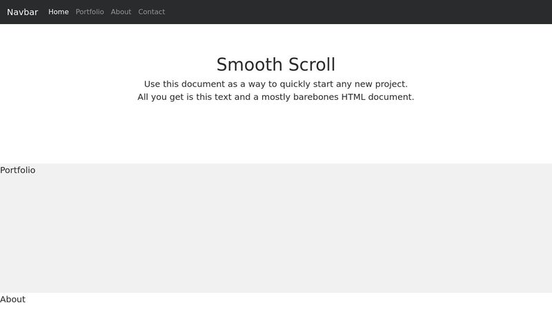 Jquery smooth-scrolling