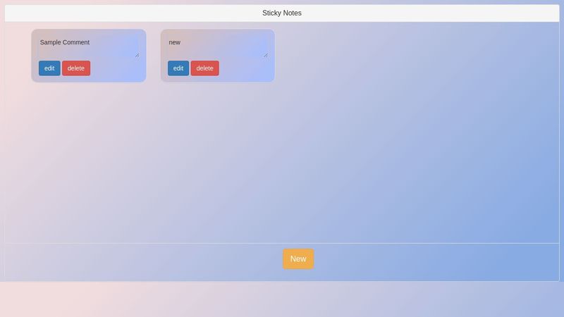 React Sticky Notes