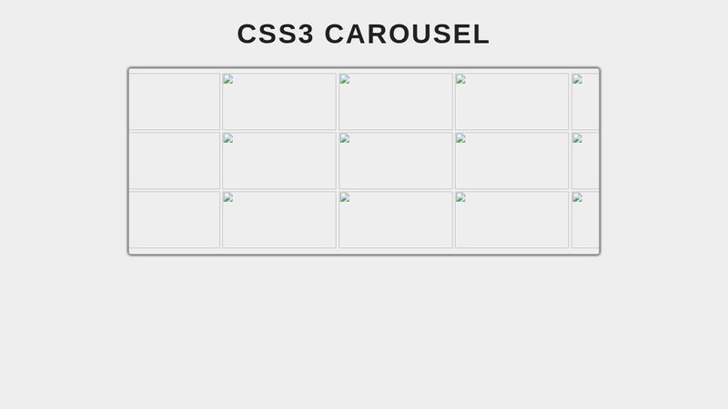 css3 carousel