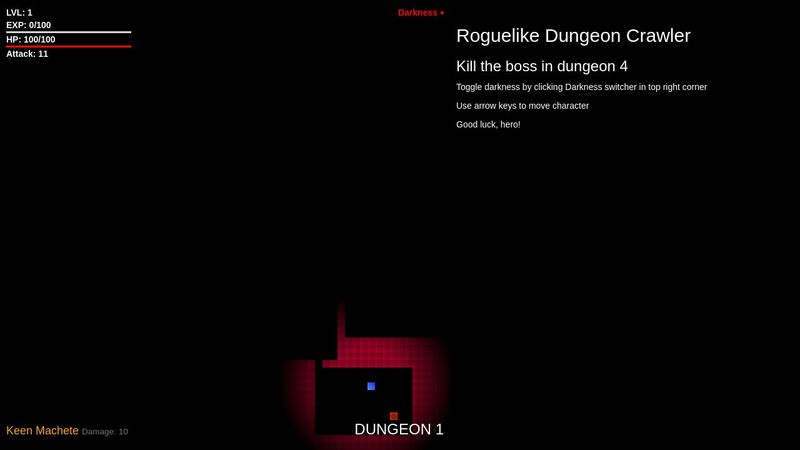 Roguelike Dungeon Crawler Game