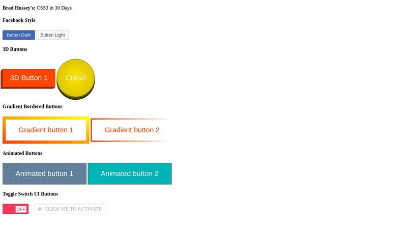 CSS3 In 30 Days | Day 01