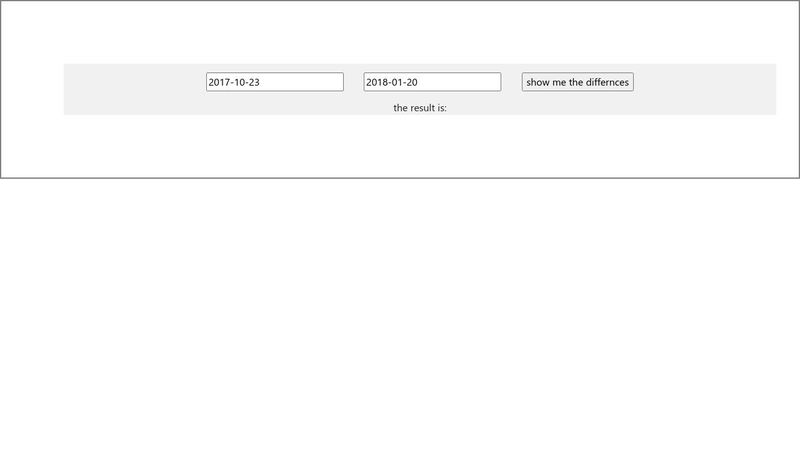 Calculate Days Between Two Dates javascript Calculate Days Between Two Dates javascript