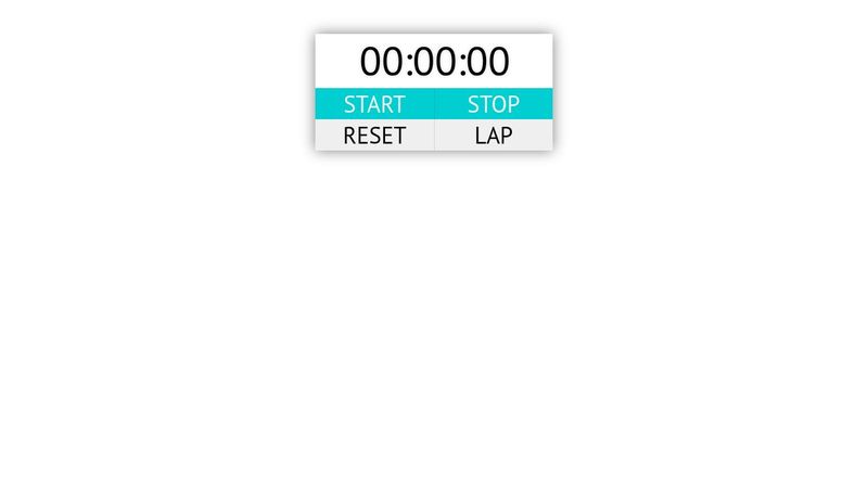 React StopWatch