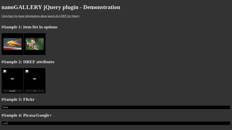 nanoGALLERY jQuery plugin