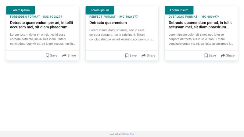Responsive Cards html/scss