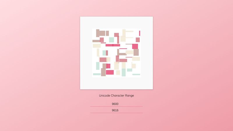 Unicode Art Generator