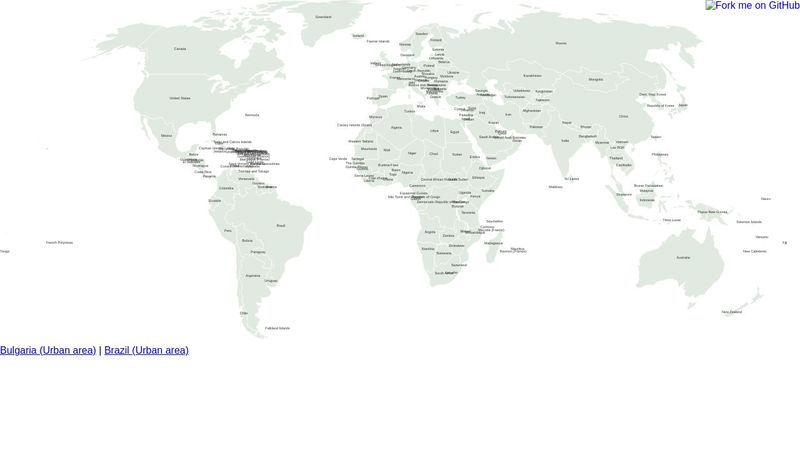 World Svg Map Interaction