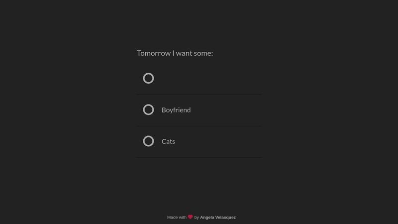 CSS Styling radio button