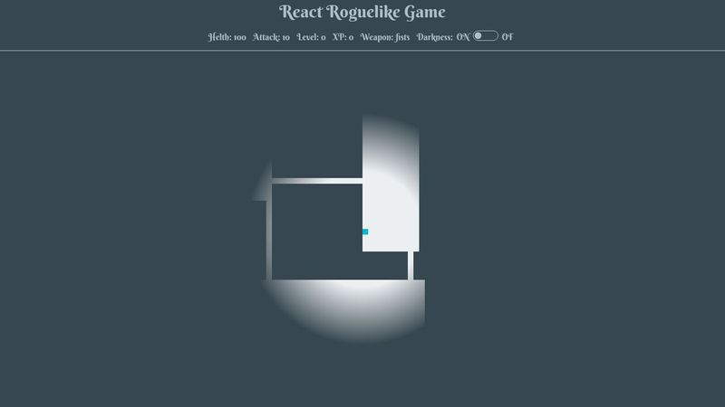 React Roguelike Game