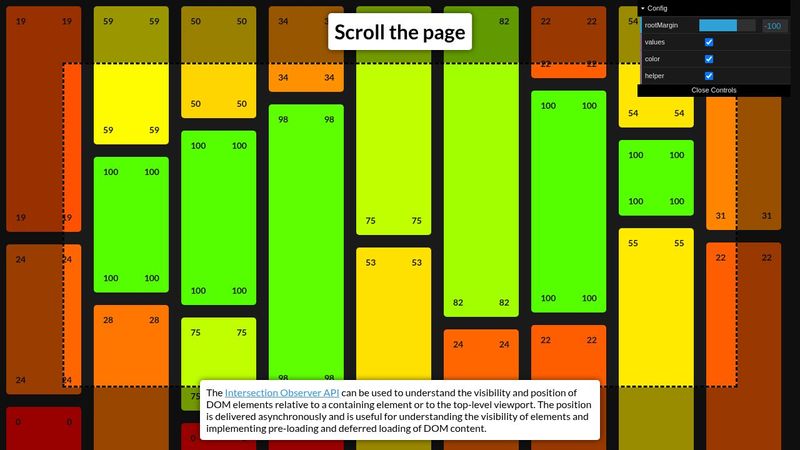 Detecting Element Visibility with the Intersection Observer API
