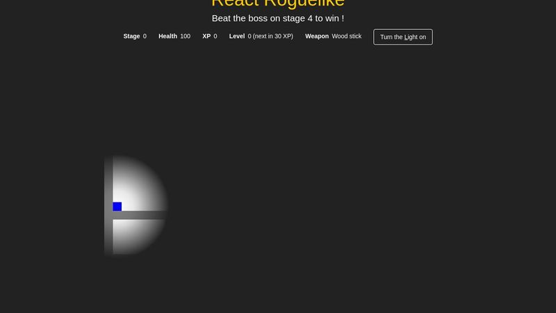 React Roguelike Dungeon Crawler