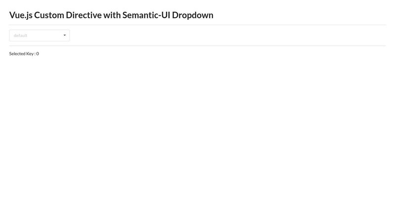 Vue.js Custom Directive