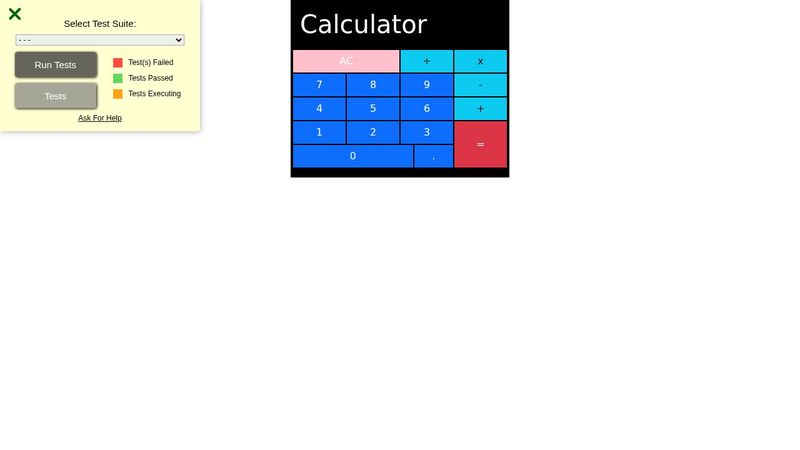React.js Calculator FCC
