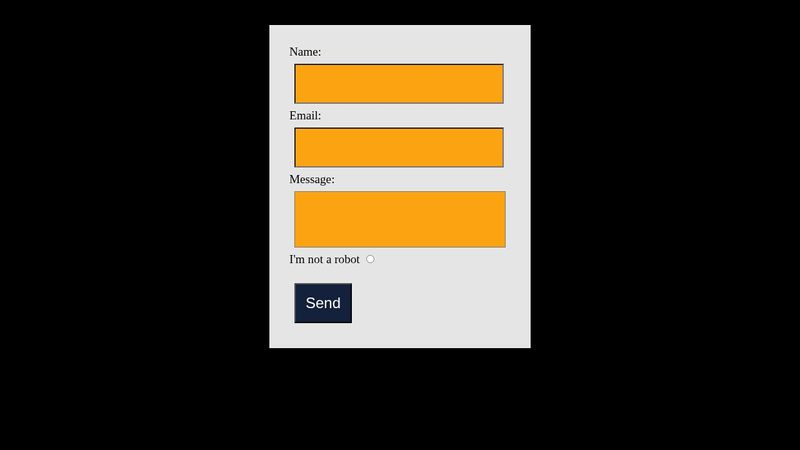 Form Captcha Html, CSS and Javascript