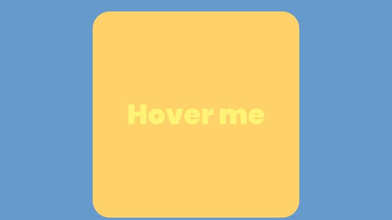 Hover Effect 3D
