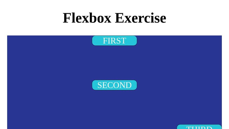 Flexbox Exercise 5