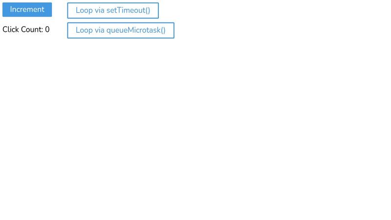 Blog Post :: Navigating the Event Loop :: setTimeout() vs. queueMicrotask()