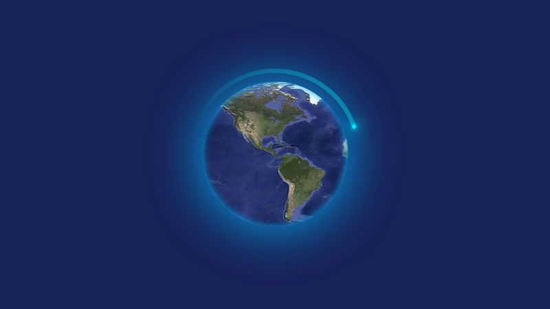 Rotating-Earth-CSS