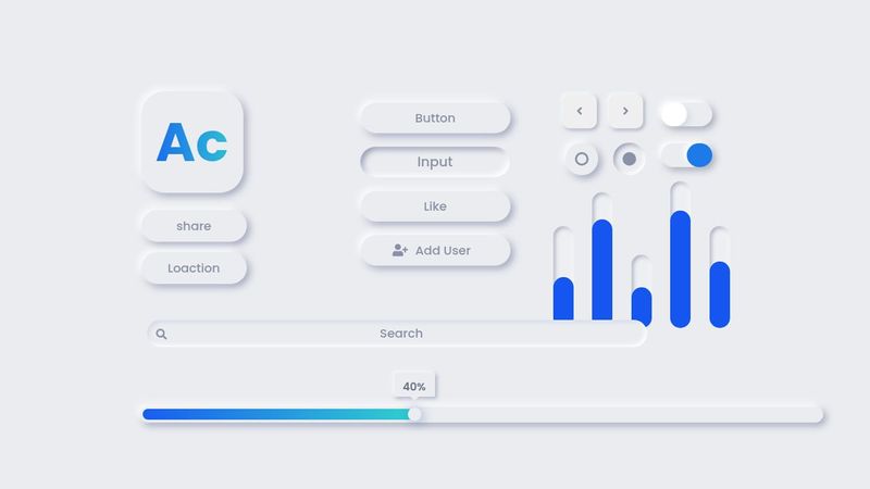 Neumorphic-effect_UI-DESIGN