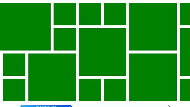 Horizontal masonry-layout using CSS grid, desktop draggable, custom scrollbar and fancybox