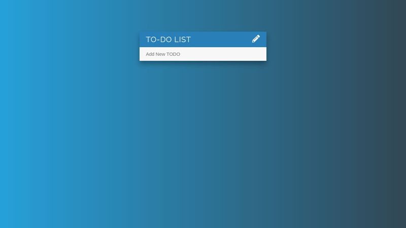 Todo List using jQuery