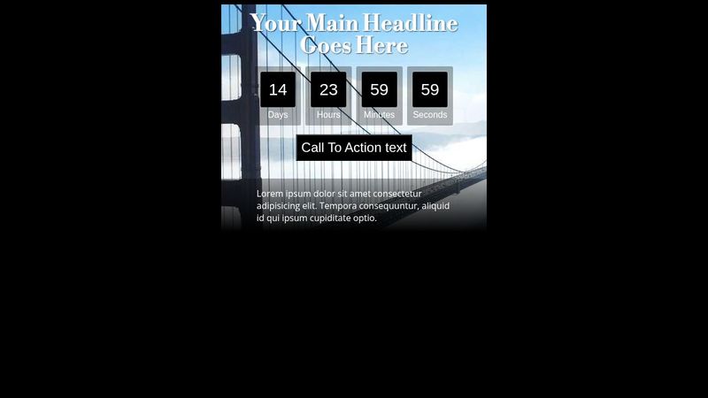 JS | Vanilla JS Countdown Clock, v3