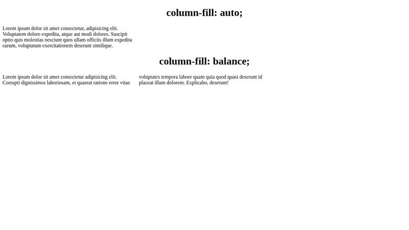 column-fill