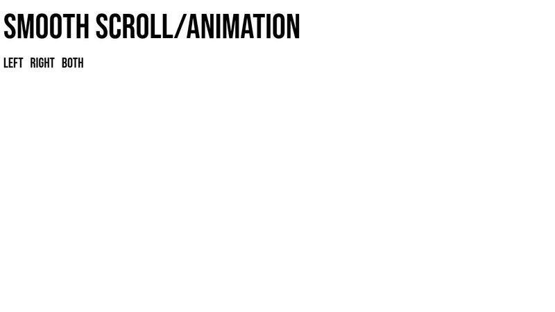 CPC - Smooth Scroll/Animation