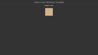 Animation to Explain CSS Triangles