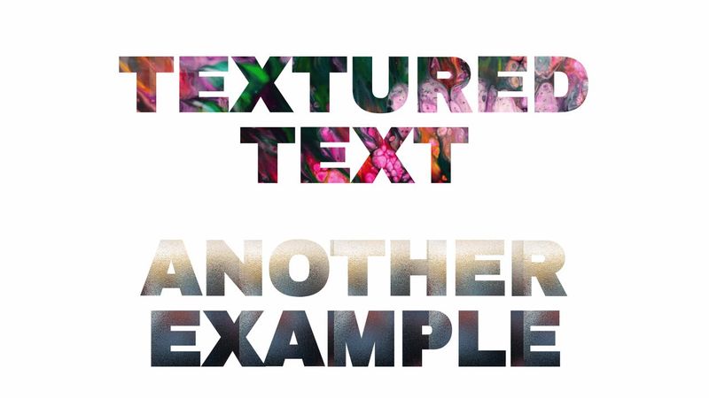 Textured Text with CSS