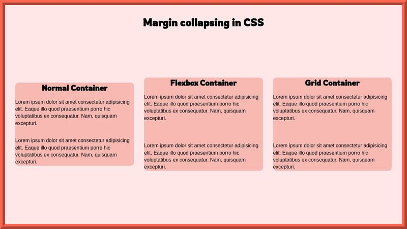 Margin Collapsing in CSS
