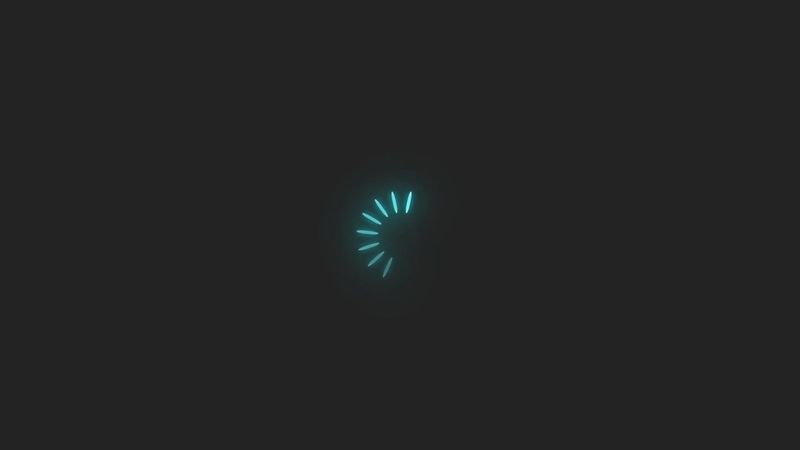 neon loader - css